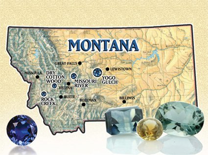 Montana Sapphires | Montana Sapphire Gemology | Gem Gallery