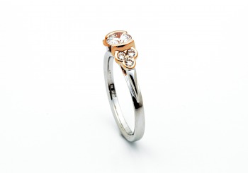 14K Diamond Ring